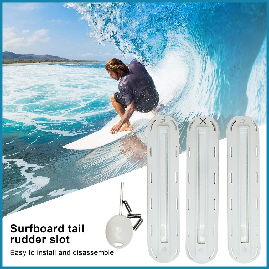 Surfboard Fin Box Lock Professional เปลี่ยนน้ําหนักเบา Rudder Slot ...