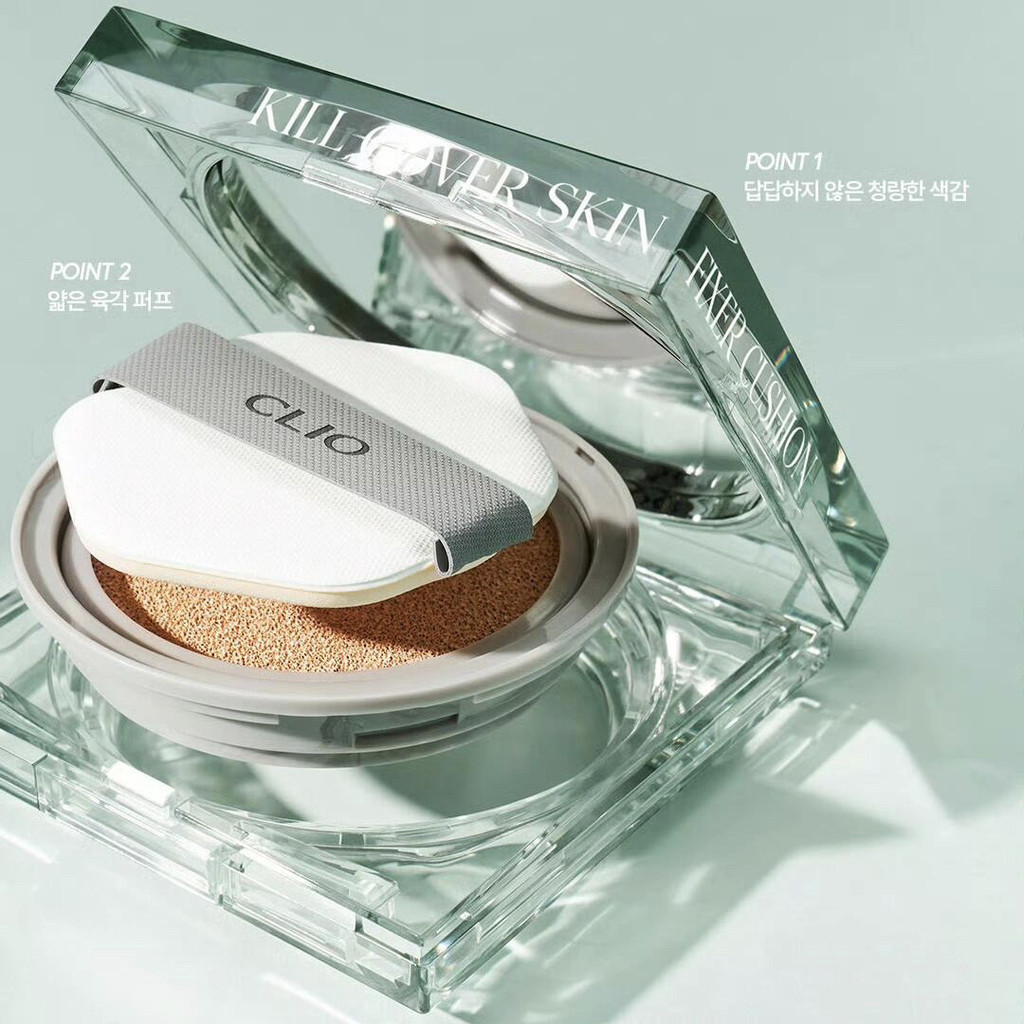 เกาหลีเกาหลี Clio Clio Green Air Cushion Moisturizing Lasting คอนซีลเล ...