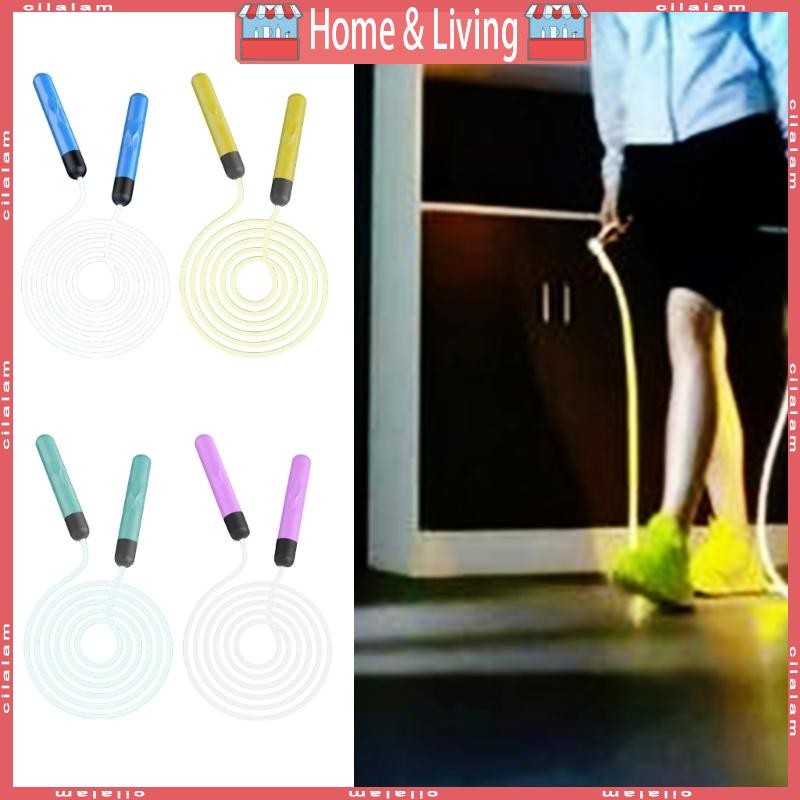 Ci Light Up เชือกการฝึกอบรมเชือกกระโดดฟิตเนสปรับ Night Glowing ข้าม ...