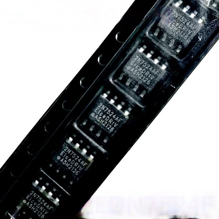 ((1 ชิ้น) ชิ้นส่วนอิเล็กทรอนิกส์การพิมพ์หน้าจอ 2N7524AF 2EDN7524F Patch SOP-8 Grille Pole Driver ...