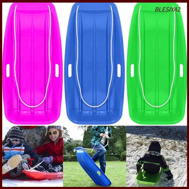 [Blesiya2] Sled Heavy Duty Toboggan Sled Grass กระดานเลื่อน Flyer ...