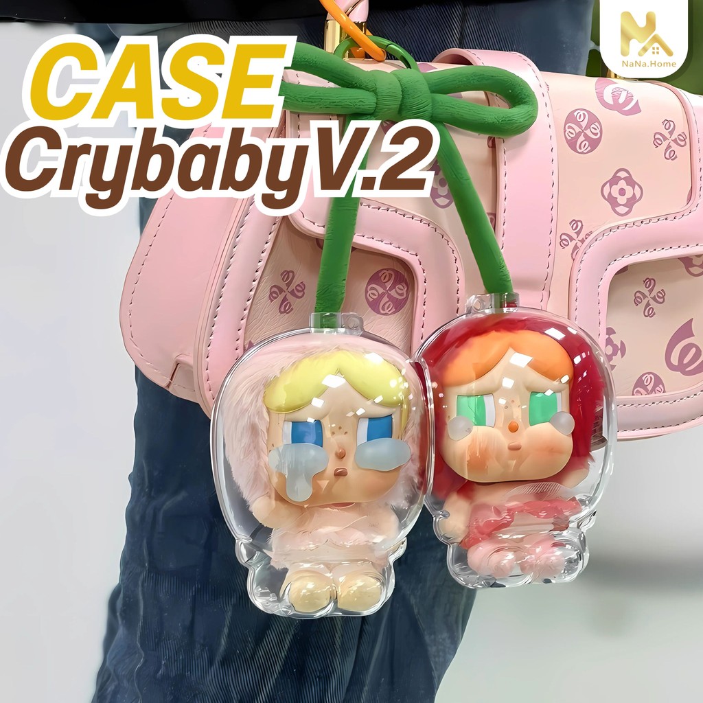 【พร้อมส่งจากไทย】พวงCryเชอร์รี่ เคสอะคริลิคใส สำหรับใส่Crybaby cherry ...