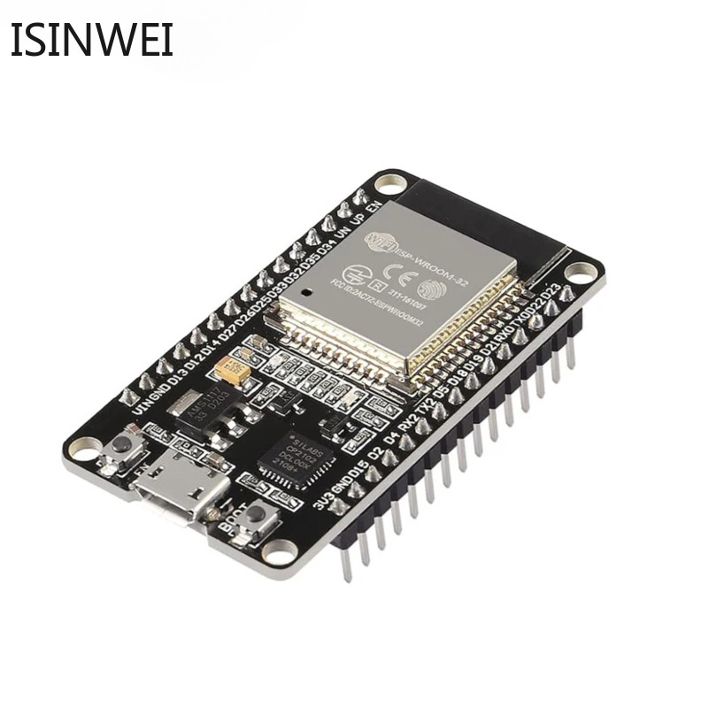 Esp32 บอร์ดพัฒนา WiFi + บลูทูธการใช้พลังงานต่ําเป็นพิเศษ Dual Core ESP-32 ESP-32S ESP 32 คํา ...