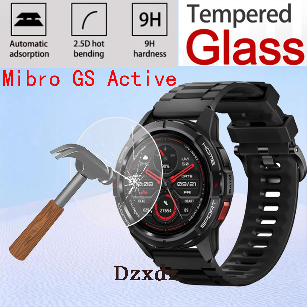 ฟิล์ม Mibro Watch GS Active ฟิล์ม Glass tempered film ฟิล์มกันรอยหน้าจอ ...