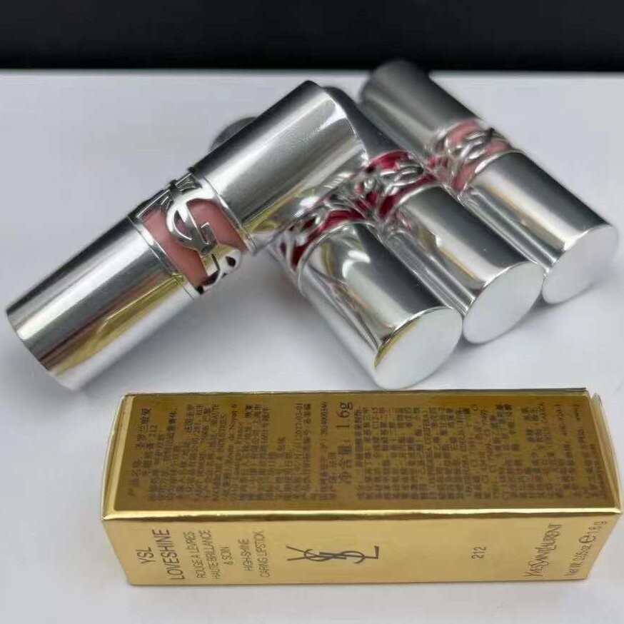 Ysl Silver Round Tube ลิปสติก Water Gloss 80 # 1.6g ตัวอย ่ าง | Shopee ...