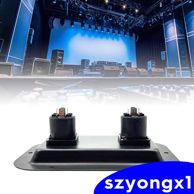 [Szyongx1 ] Stage Speaker Junction Box Speaker Wiring Back Panel, Case ...