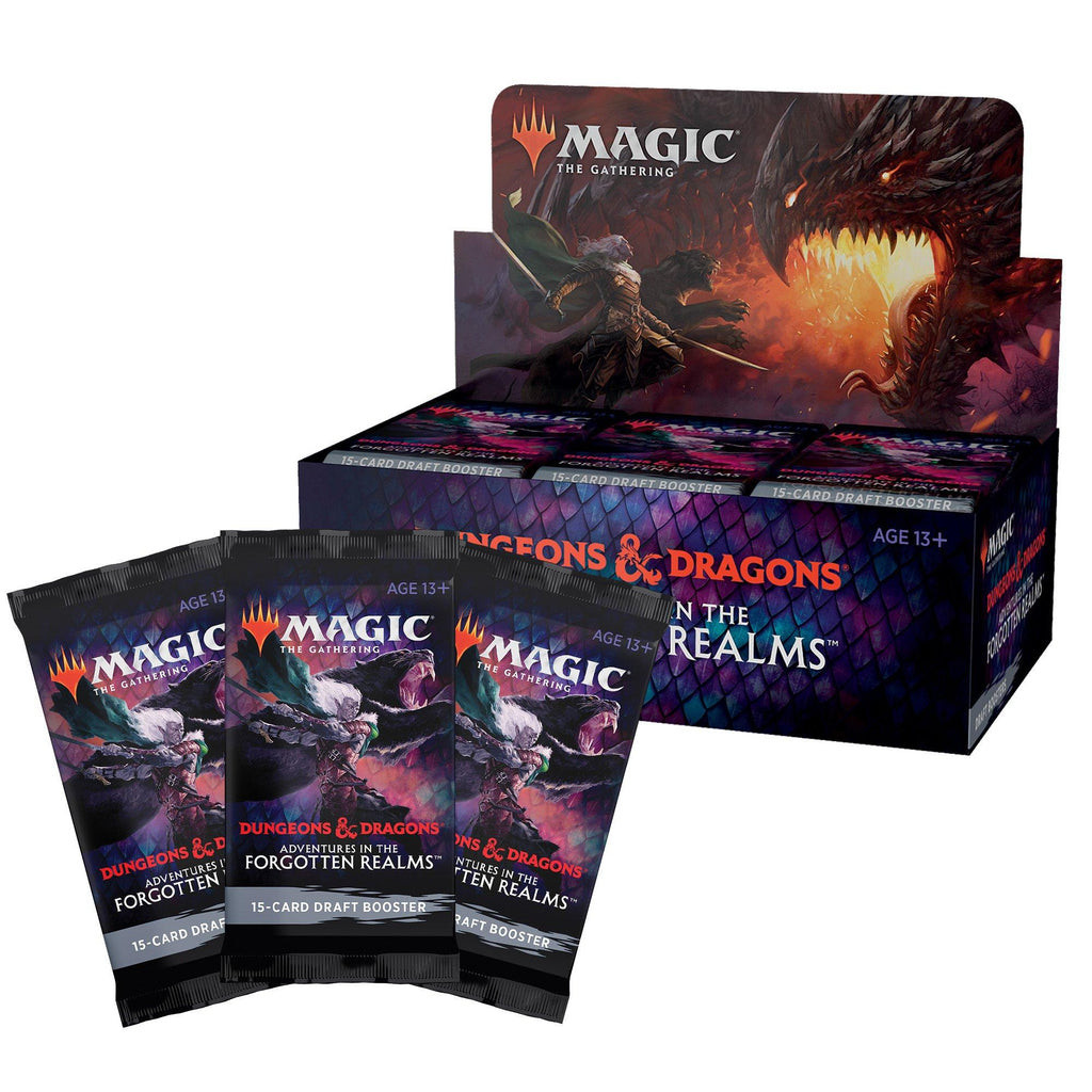 Magic The Gathering: Adventures in the Forgotten Realms Draft Booster ...