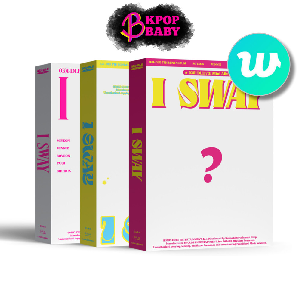 (POB) (G)I-DLE [I SWAY] 7th Mini Album | Shopee Thailand