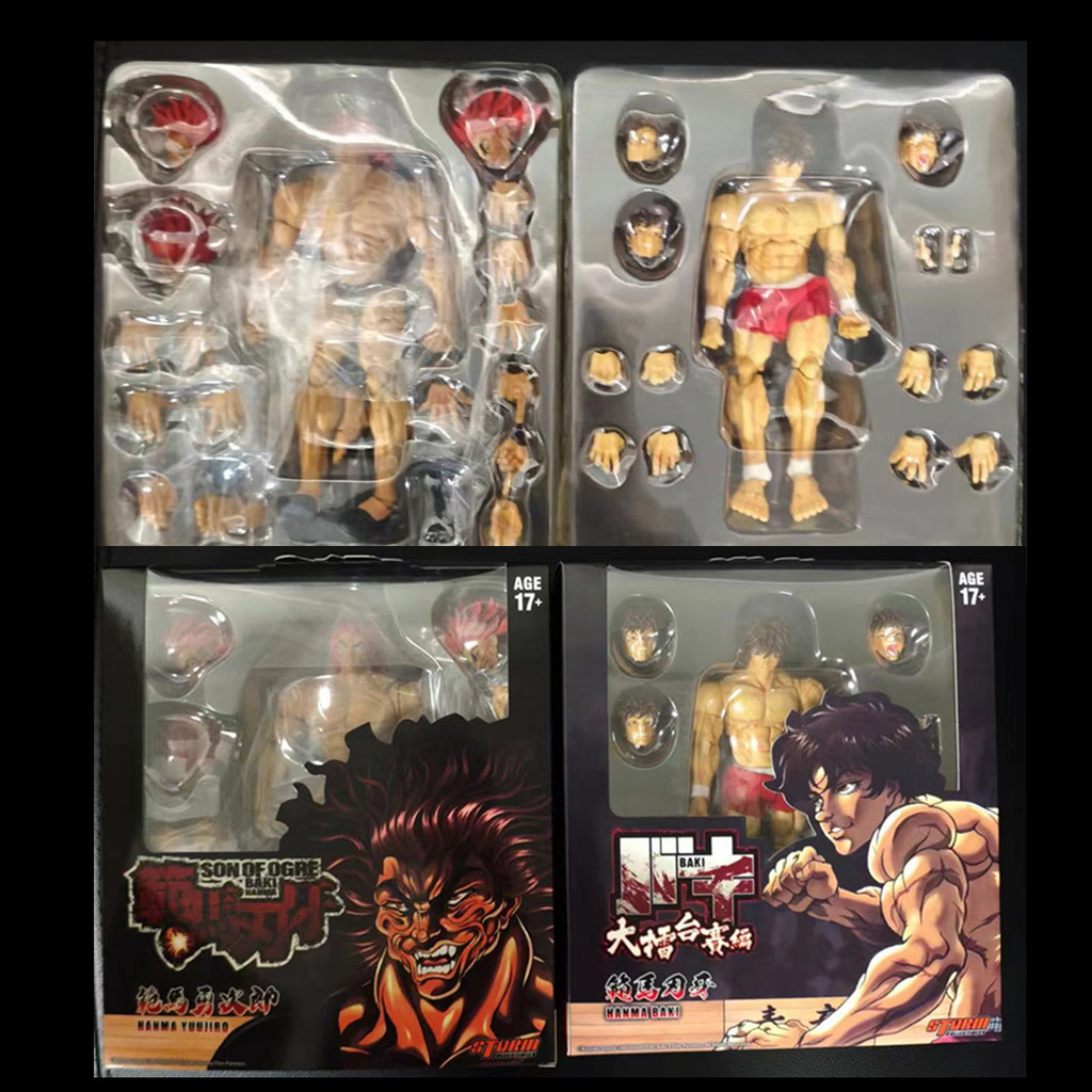 Yujiro Hanma Baki Hanma Action Figure ST 1/12 Storm ของเล ่ นตุ ๊ กตาอะ ...
