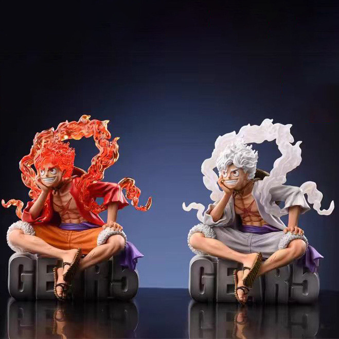 One Piece G5 Luffy ท่านั่ง Nika Luffy ผลไม้ Awakening Sun God Five ...