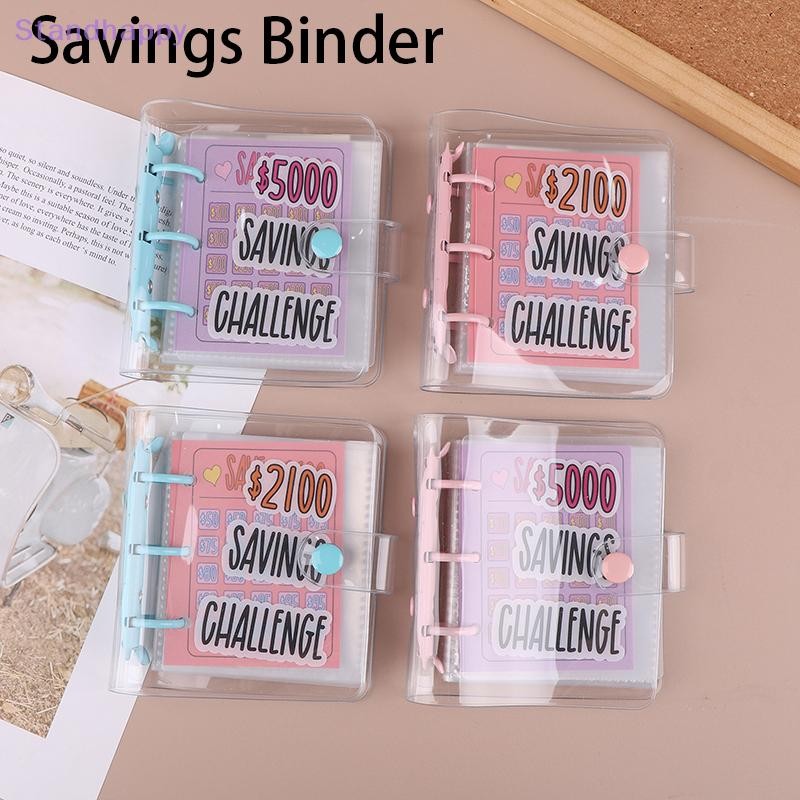 Standhappy Saving Binder $2100/$5000 Saving Challenge สมุดโน๊ตหลวม ...