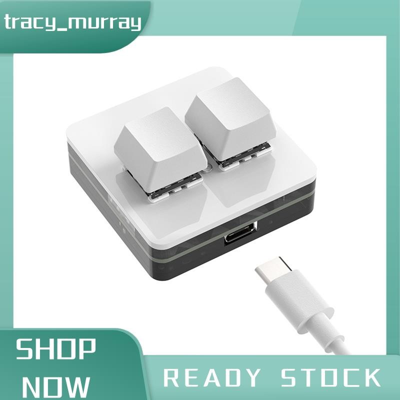 tracy_murray Custom Mini Keyboard 2 Key RGB Macro OSU คีย์บอร์ดตั้ง ...