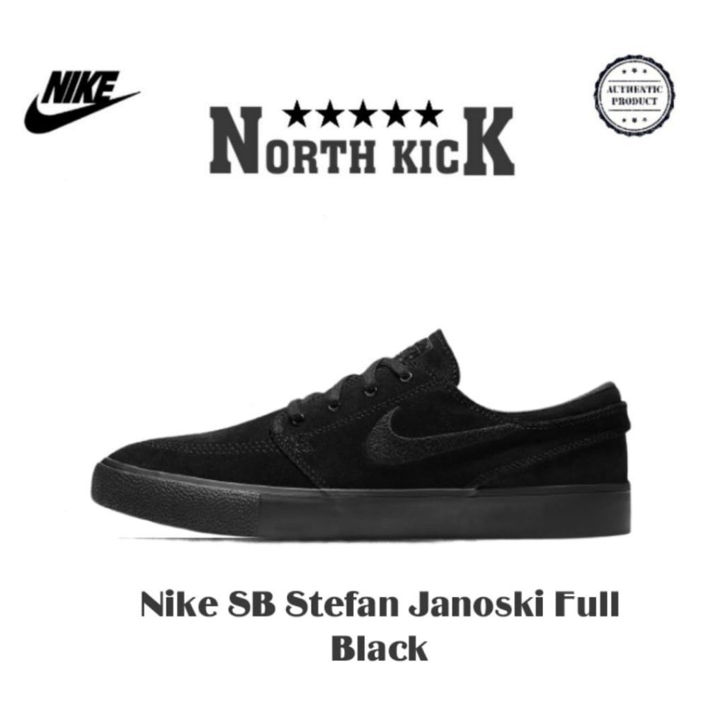 รองเท้า Nike SB Stefan Janoski สีดำเต็ม 100% 9999 nnbb | Shopee Thailand