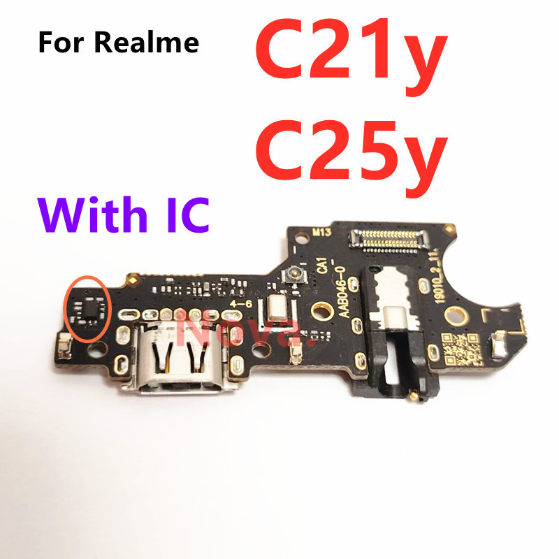 Fast Charging สําหรับ Realme C21y C25y USB Charger พร้อมพอร์ต IC Dock ...