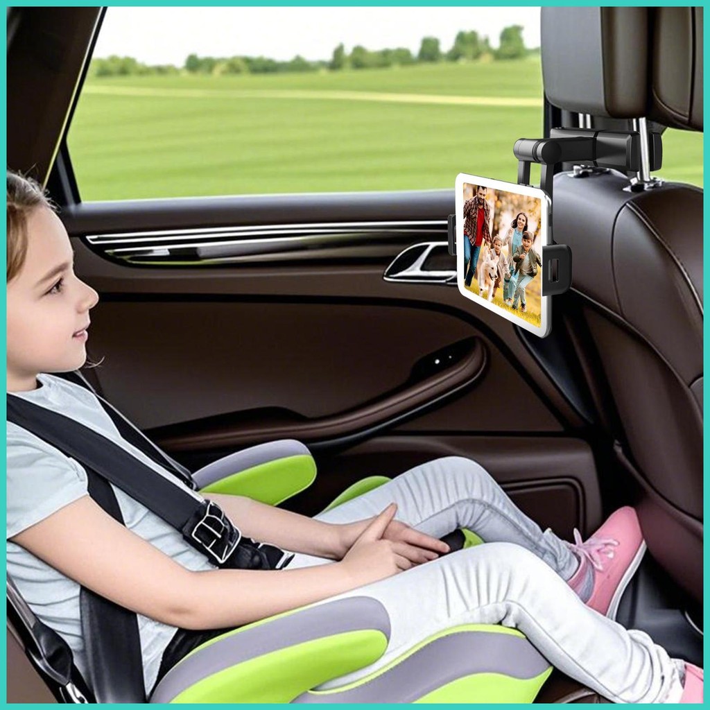 รถพนักพิงศีรษะที่วางโทรศัพท์เบาะหลังโทรศัพท์สมาร์ทสนับสนุนยานพาหนะต้อง ...