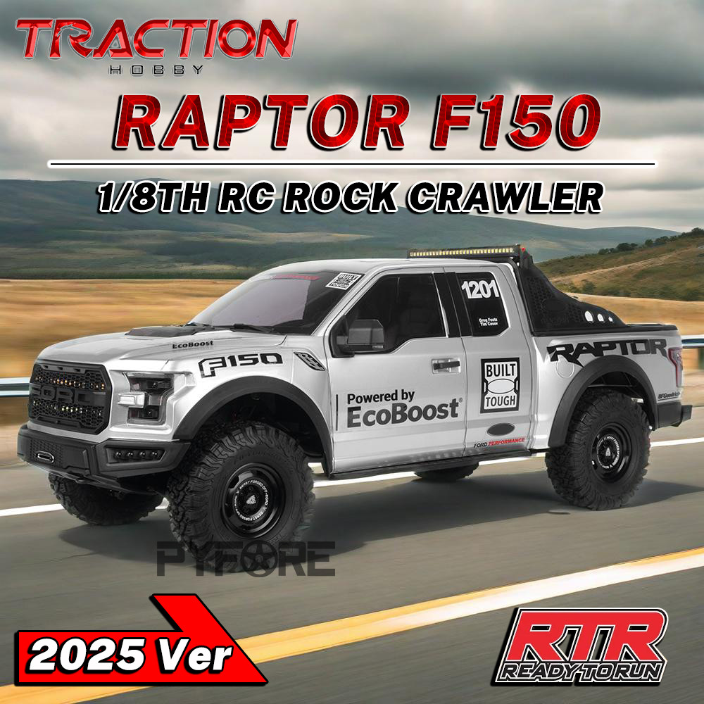 Traction HOBBY KM 2025 F150 RTR 2.4GHz 1/8 RC จําลองรีโมทคอนโทรลไฟฟ้า ...