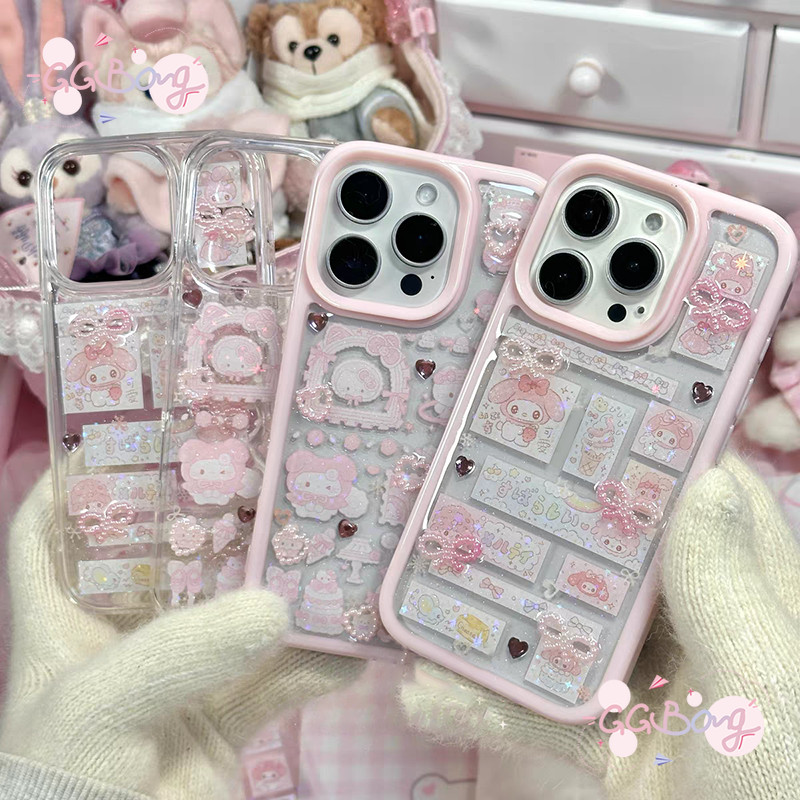 ปกอ่อน Hello Kitty Melody For Infinix Smart 7 8 6 5 Plus 8HD Note 30 20 ...