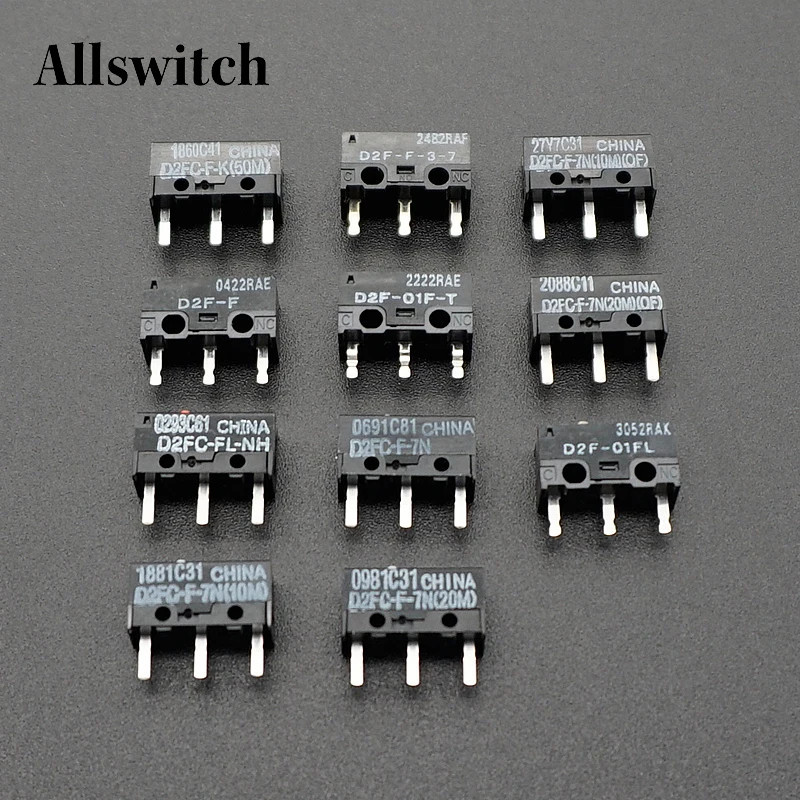 Original OmRon เมาส ์ Micro Switch D2F-L L2 L3 01L L-D3 01FL-T D D2F-3-7 A1 | Shopee Thailand