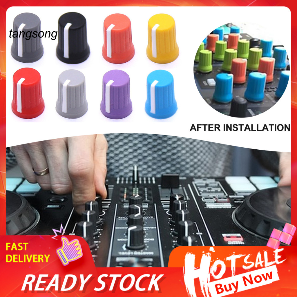 Tang _ Rotary Knobs ยาง Knob ครอบคลุม 5pcs Universal Eq Rotary Knob เ ...