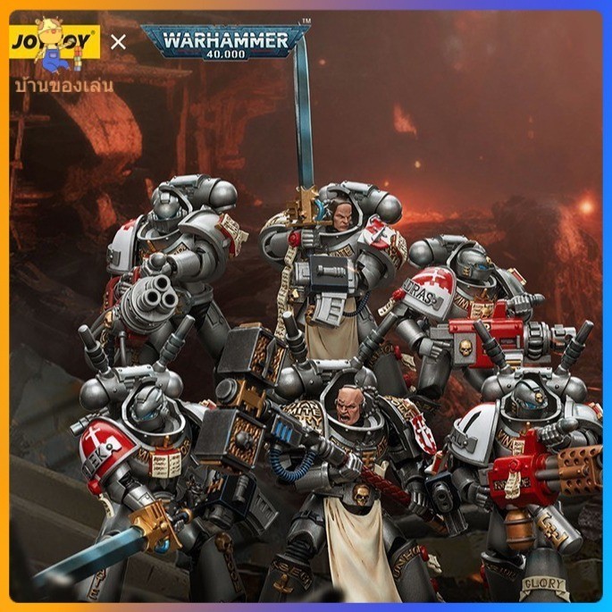 ของเล่นโมเดล JOYTOY Dark Source Warhammer 40K Grey Knight Interception ...