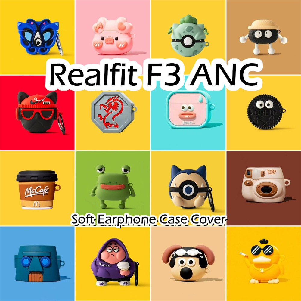 READY STOCK! นําไปใช้กับ Realfit F3 ANC เคส Case เคสหูฟัง การ์ตูนน่ารัก ...