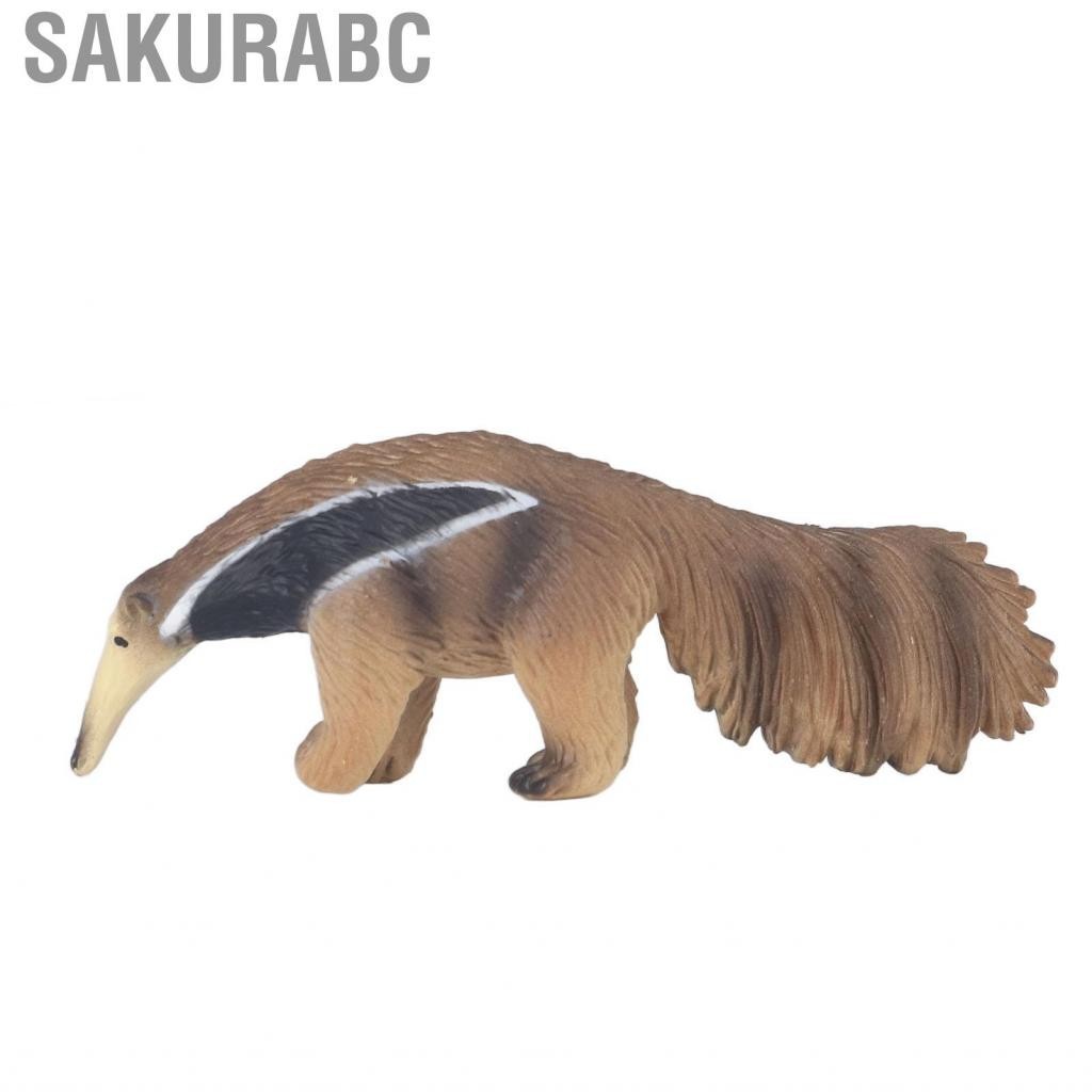 Sakurabc Anteater Model Toy Lifelike Details Animal Figure Improve ...