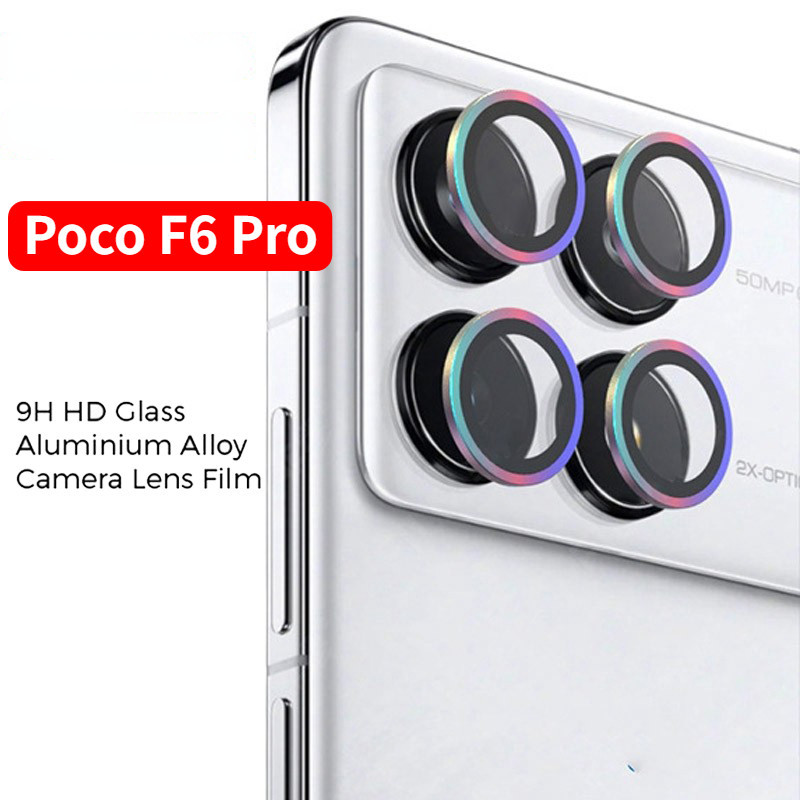 สําหรับ Xiaomi Poco F6 Pro F6Pro F 6 5G 2024 Eagle Eye เลนส์กล้องฟิล์ม HD โค้ง Clear PocoF6 ...