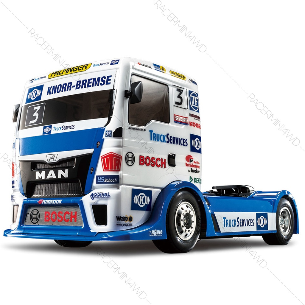 TAMIYA 1/14 R/C 4WD Team Hahn Racing MAN TGS (TT-01 Type-E Chassis ...