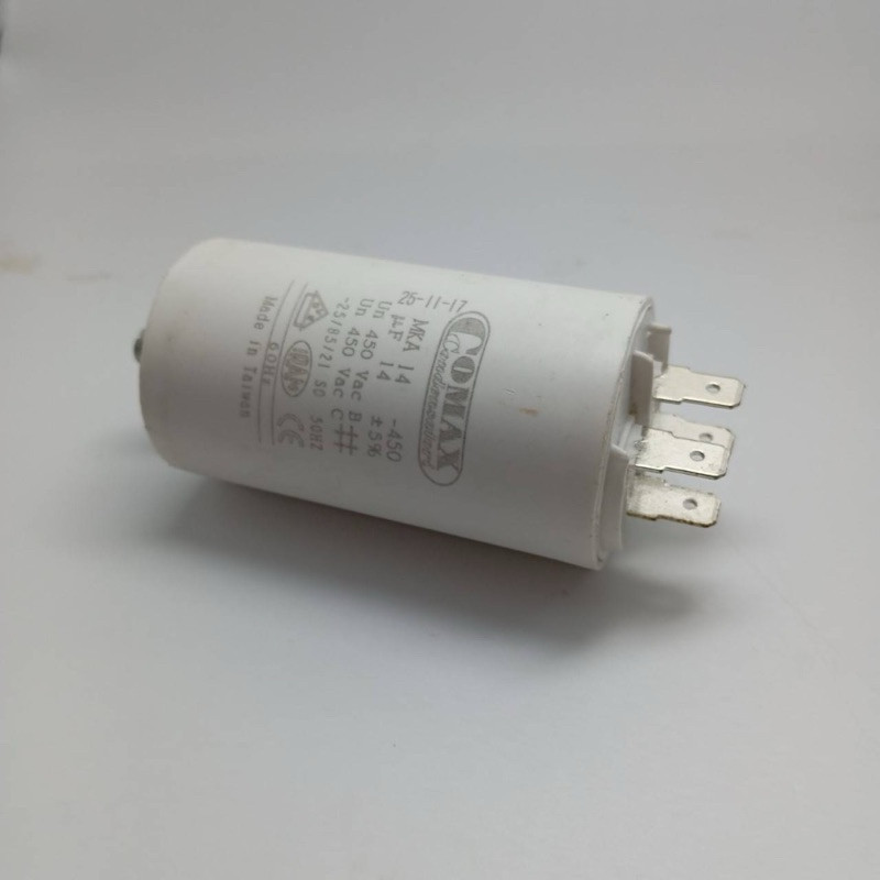 14UF450V Cotora แคปสตาร์ท สตาร์ทมอเตอร์ คาปาซิเตอร์สขนาด 50uF ถึง 500uF ใช้ได้ตั้งแต่ขนาด 250v ...