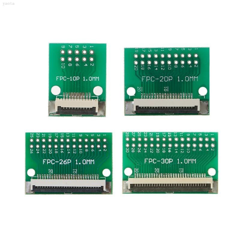 Yao 1 0 มม . FPC FFC PCB Converter Board อะแดปเตอร ์ ซ ็ อกเก ็ ตแผ ่ ...