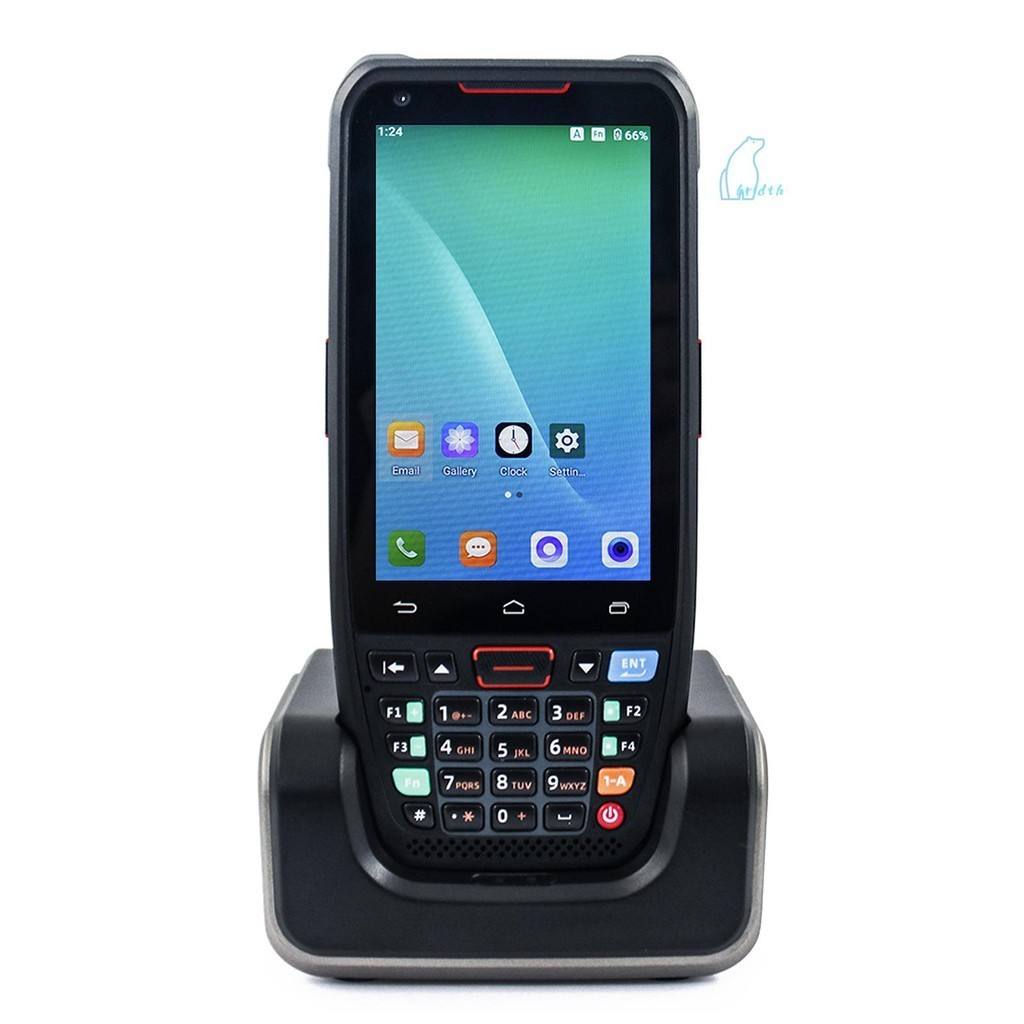 [hrid] มือถือ Pos Android 10 0 Pda Terminal 1d 2d Qr Barcode Scanner พร้อมฐานชาร์จรองรับ 2 3 4g