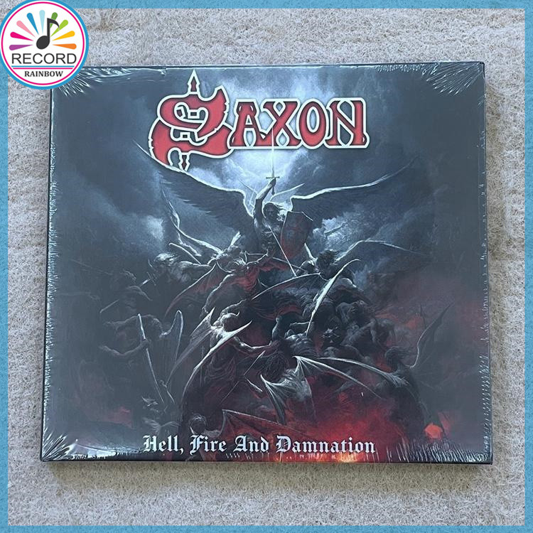 Saxon Hell, Fire And Damnation Original CD Brand New Album [Sealed] TH ...