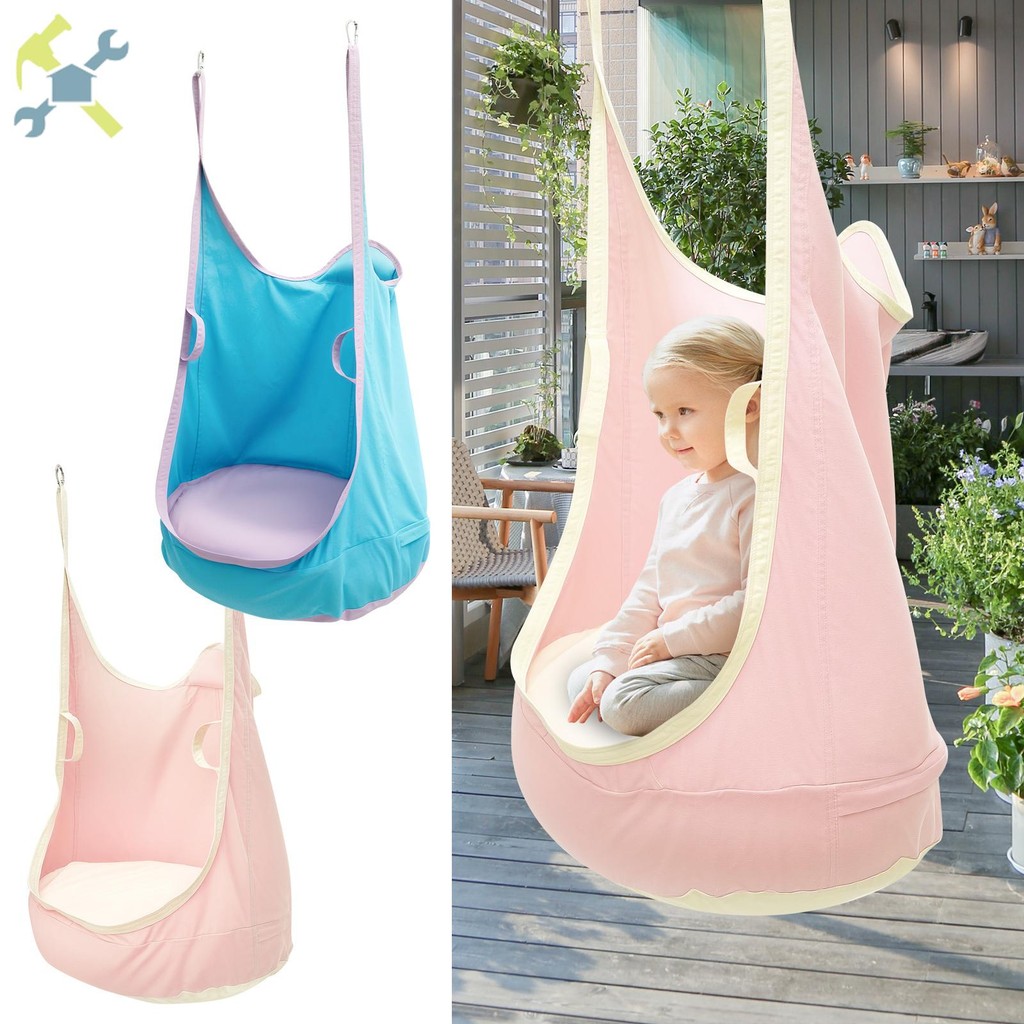 Kids Pod Swing Chair ที่นั่งชิงช้าสําหรับเด็กแบบพกพาพร้อมเบาะเป่าลม ...