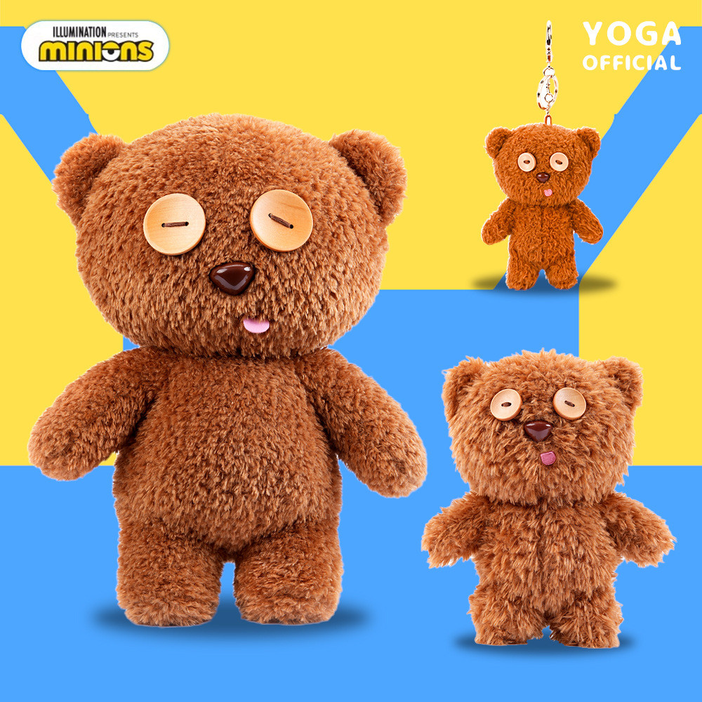 ((12/20/50ซม.) Universal Studios Little Yellow Man TIM Bear ตุ๊กตาจี้ ...