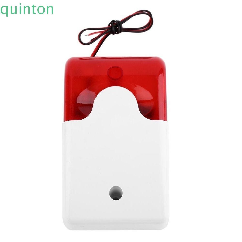Quinton Wired Strobe Siren, Lndicator Light Voice Burglar Alarm System ...