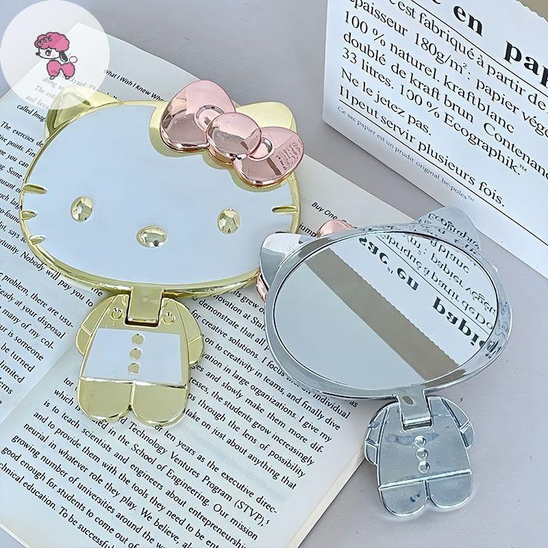 Grl Sanrio Hello Kitty Mini กระจกแต่งหน้ามือถือน่ารัก Hello Kitty กระจก ...