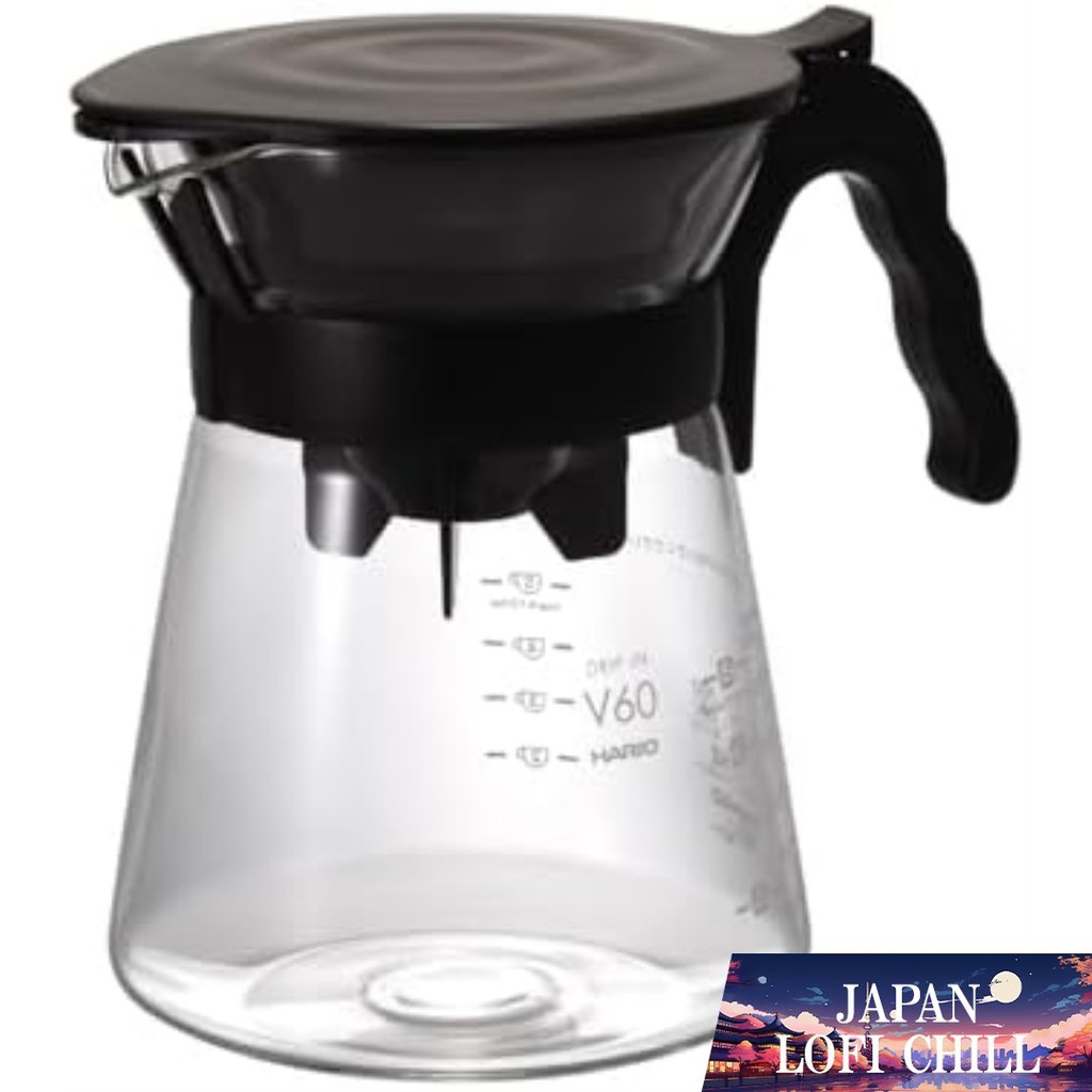 Hario Coffee Dripper Server V60 Drip-In Coffee Hand Drip Pot สำหรับ 2 คน VDIR-02-B【Direct from ...
