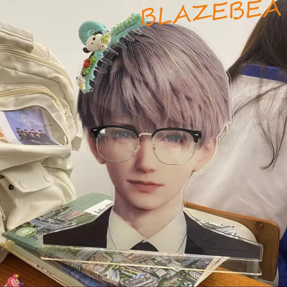 Blazebea แผ่นโมเดล Love and Deepspace, ชั้นวางตาอนิเมะ Love and Deepspace Desk Stand, Xavier ...