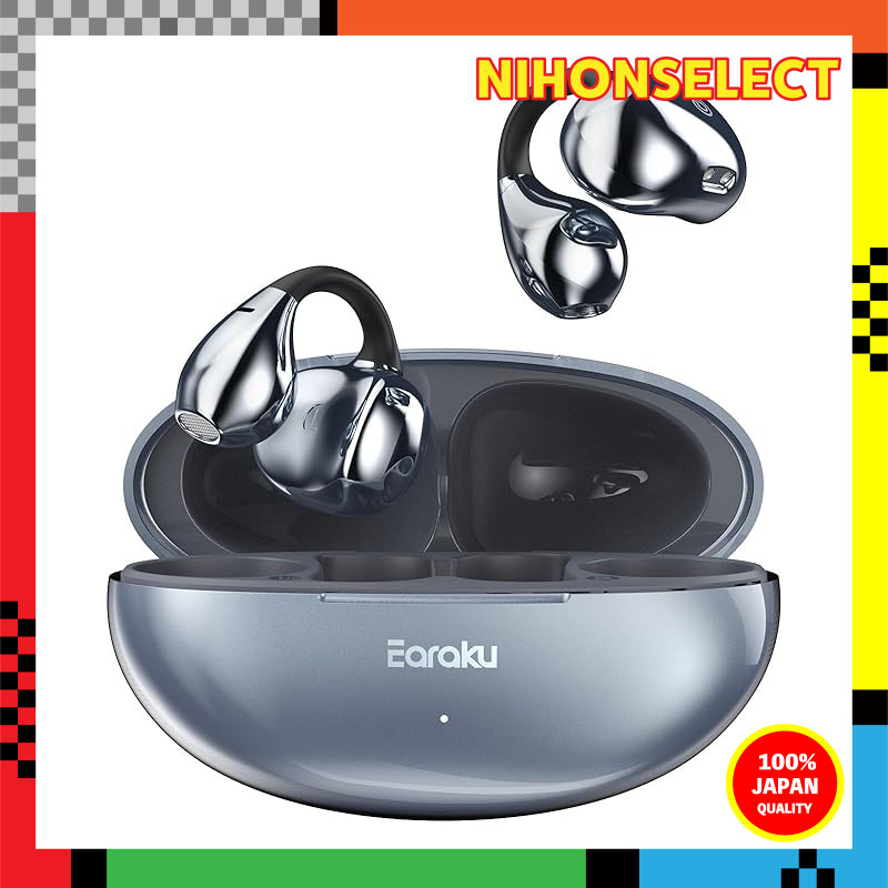 Wireless Open-Ear Ear Cuff Headphones - Ultra Lightweight with DSP ...