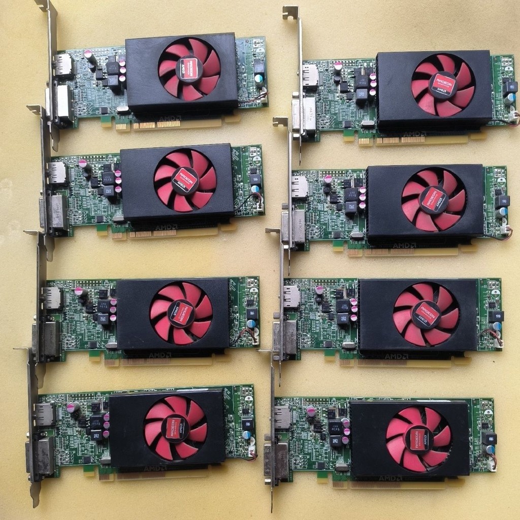 ราคาถูกการ์ดกราฟิกเฉพาะ Dell R5 240 1G พอร์ต DP 4K 60Hz ราบรื่น ...