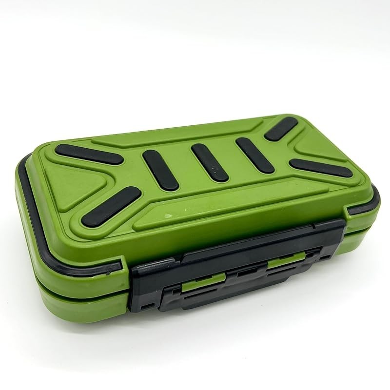 Jitariki tackle box (green) for fishing, lure case, bait box (1, green ...