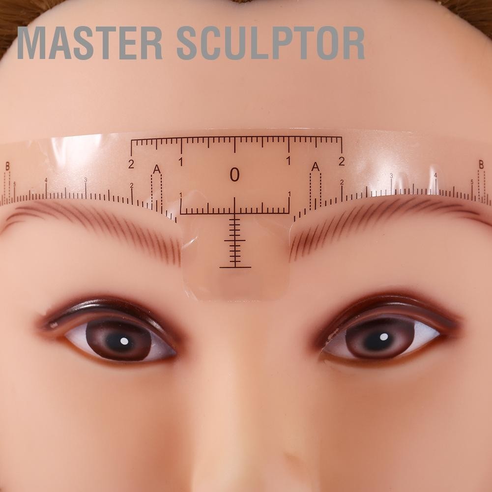 Master Sculptor 10 ชิ้นทิ้งคิ้วถาวรวัดไม้บรรทัดไม้บรรทัดสักเครื่องไสลาย ...