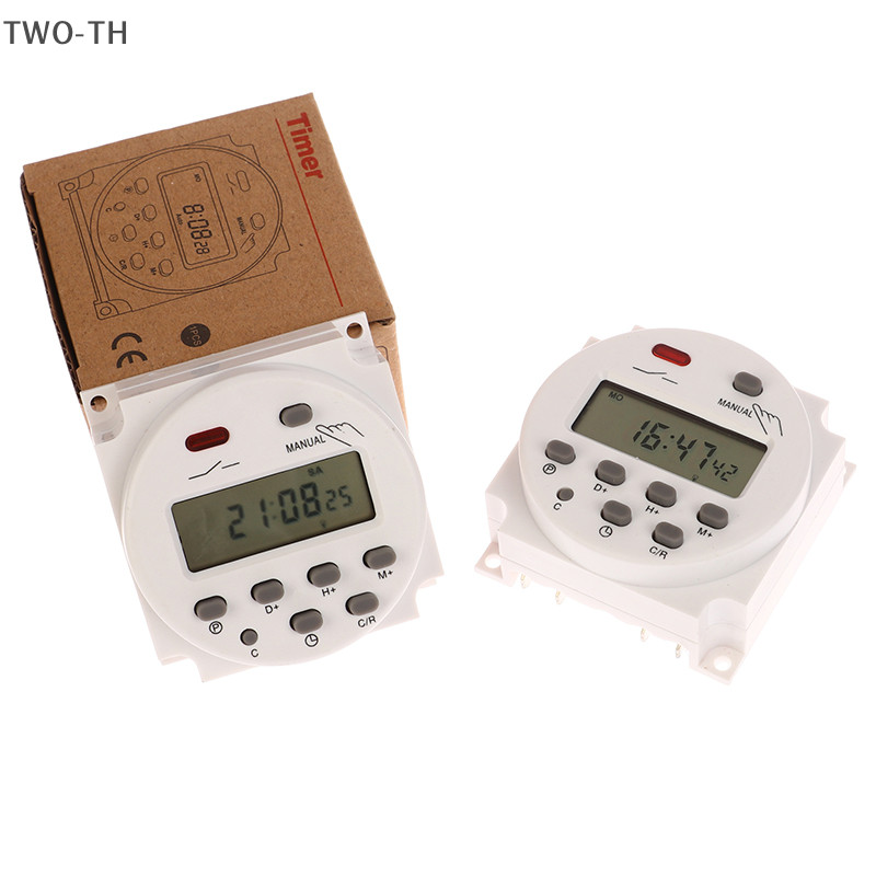 Two-th 1Pc 12V 24V 110V 220V CN101A Digital LCD Power Timer ...