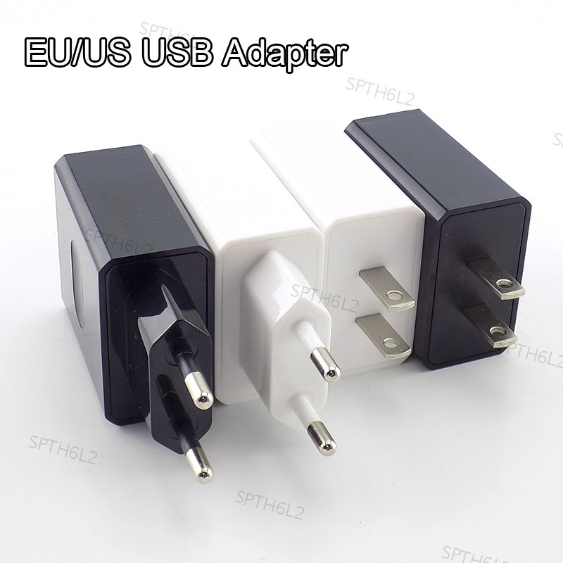 Travel USB Adapter 5V 1A 2A 3A Charger Power Supply Adapter Wall ...