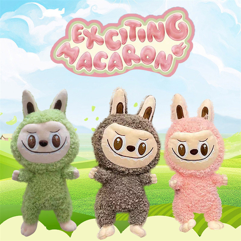 Upsetduck สีเหลือง Annoying เป ็ ด Labubu Macaron การ ์ ตูนตุ ๊ กตากระ ...