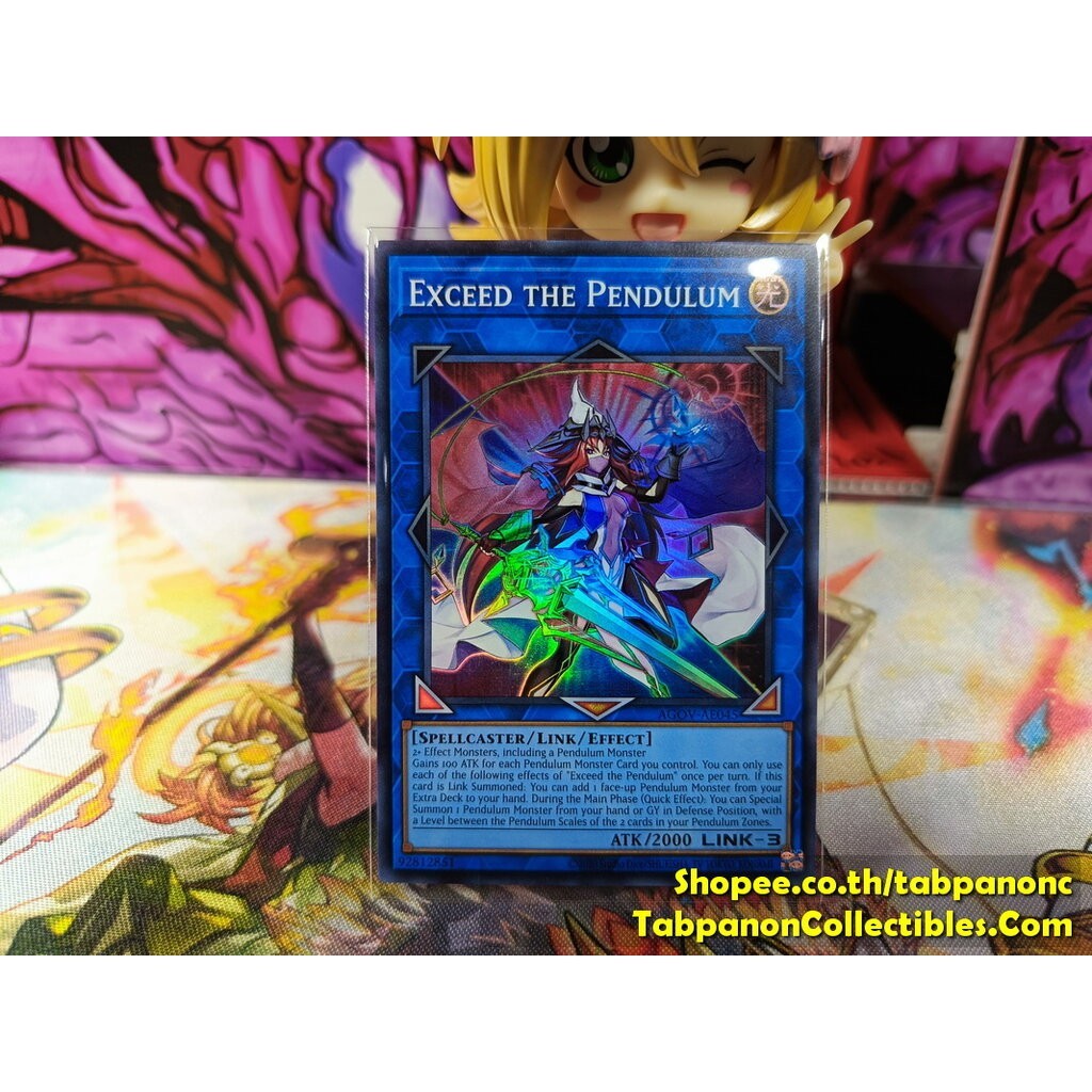 AGOV-AE045 "Exceed the Pendulum" - Super Rare | Shopee Thailand