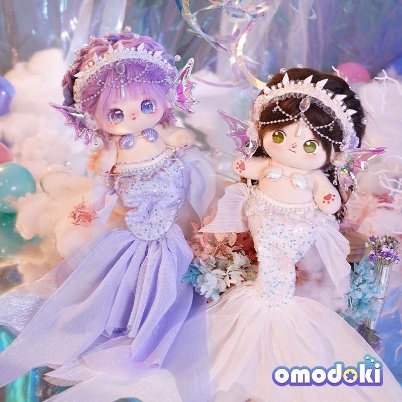 Omodoki 20cm 1202 ชุดเสื ้ อผ ้ าตุ ๊ กตานางเงือก | Shopee Thailand