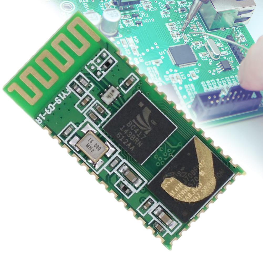 Hc-05/hc-06 RF Wireless Transceiver Slave Module 3.6V-6V รองรับบลูทูธ ...