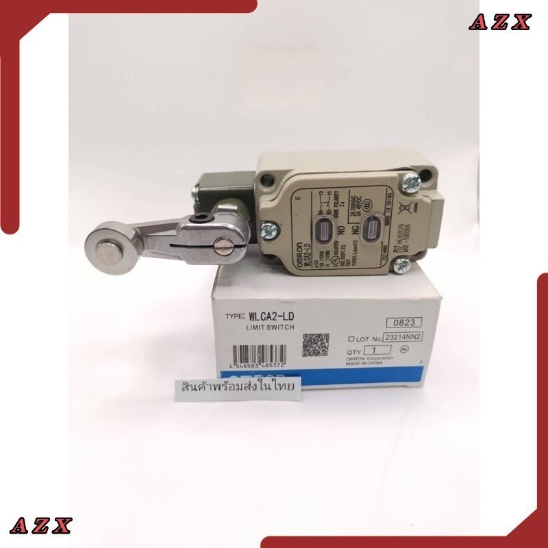 WLCA2-LD-N ยี่ห้อ Omron Limit Switch ยกเว้น ตกแตกใช้ผิด ไม่รับประกัน ...