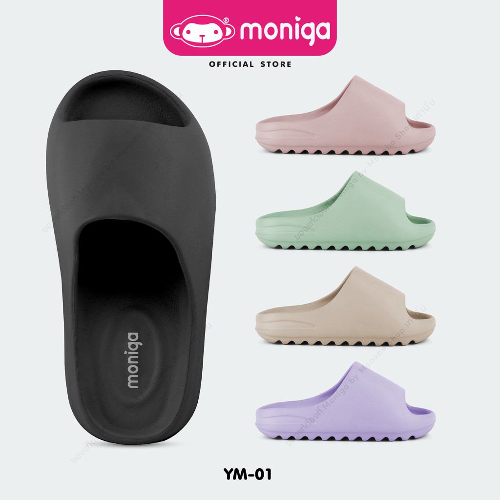 MONIGA BY MONOBO รุ่น MONIGA YM-01 รองเท้าแตะแบบสวม | Shopee Thailand